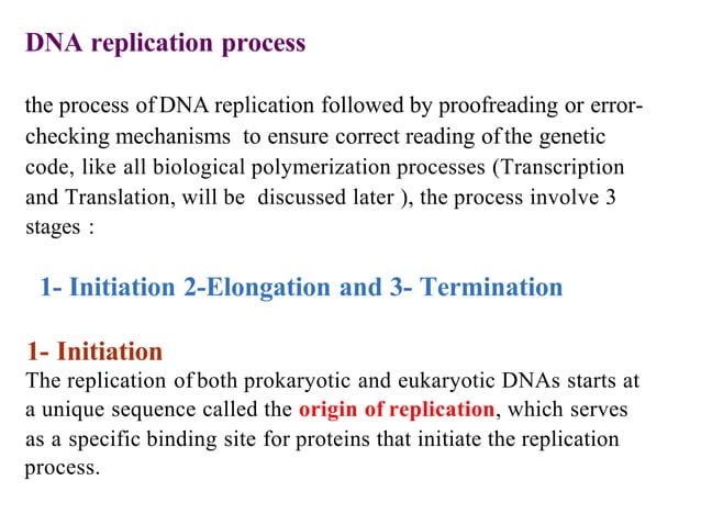 DNA REPLICATION in molecular biology.pptx