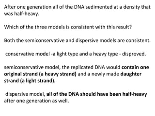 DNA replications and the molecular biology | PDF