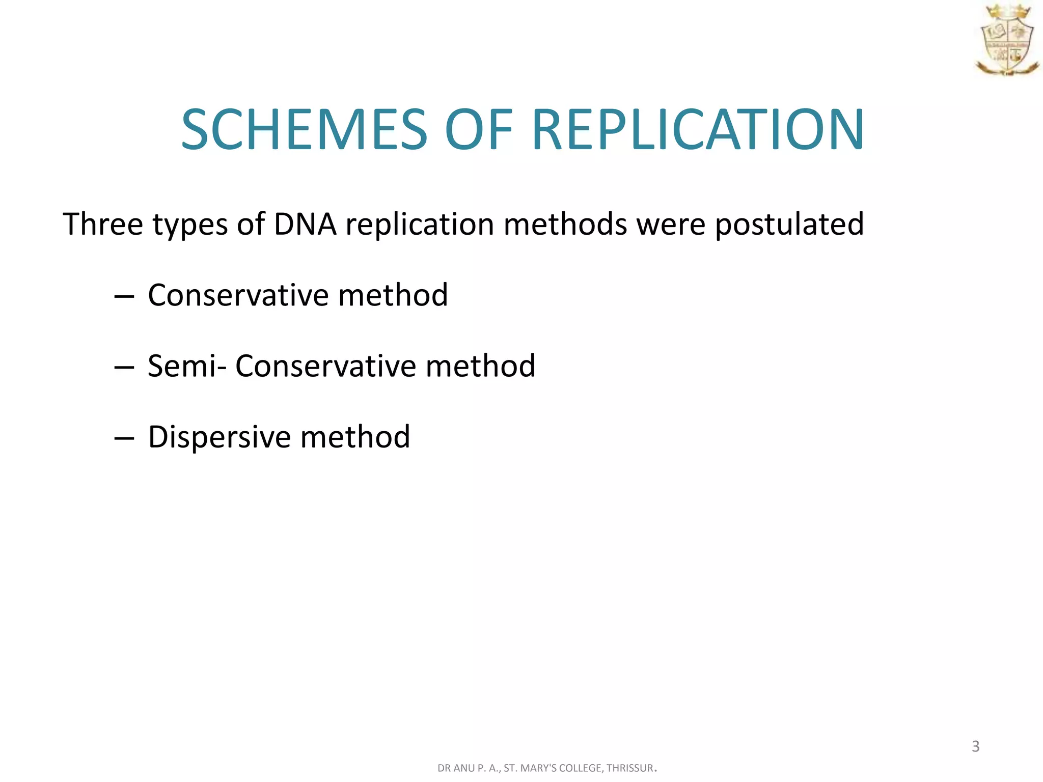DNA replication prokaryotes | PPTX