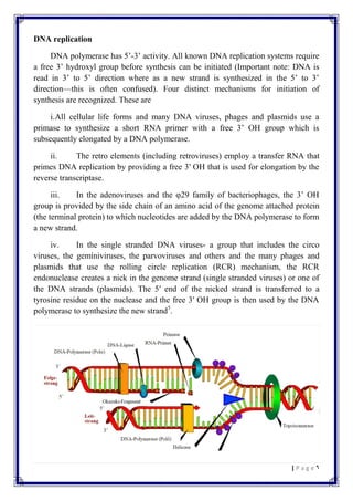 Dna replication and importance of its inhibition pdf | PDF