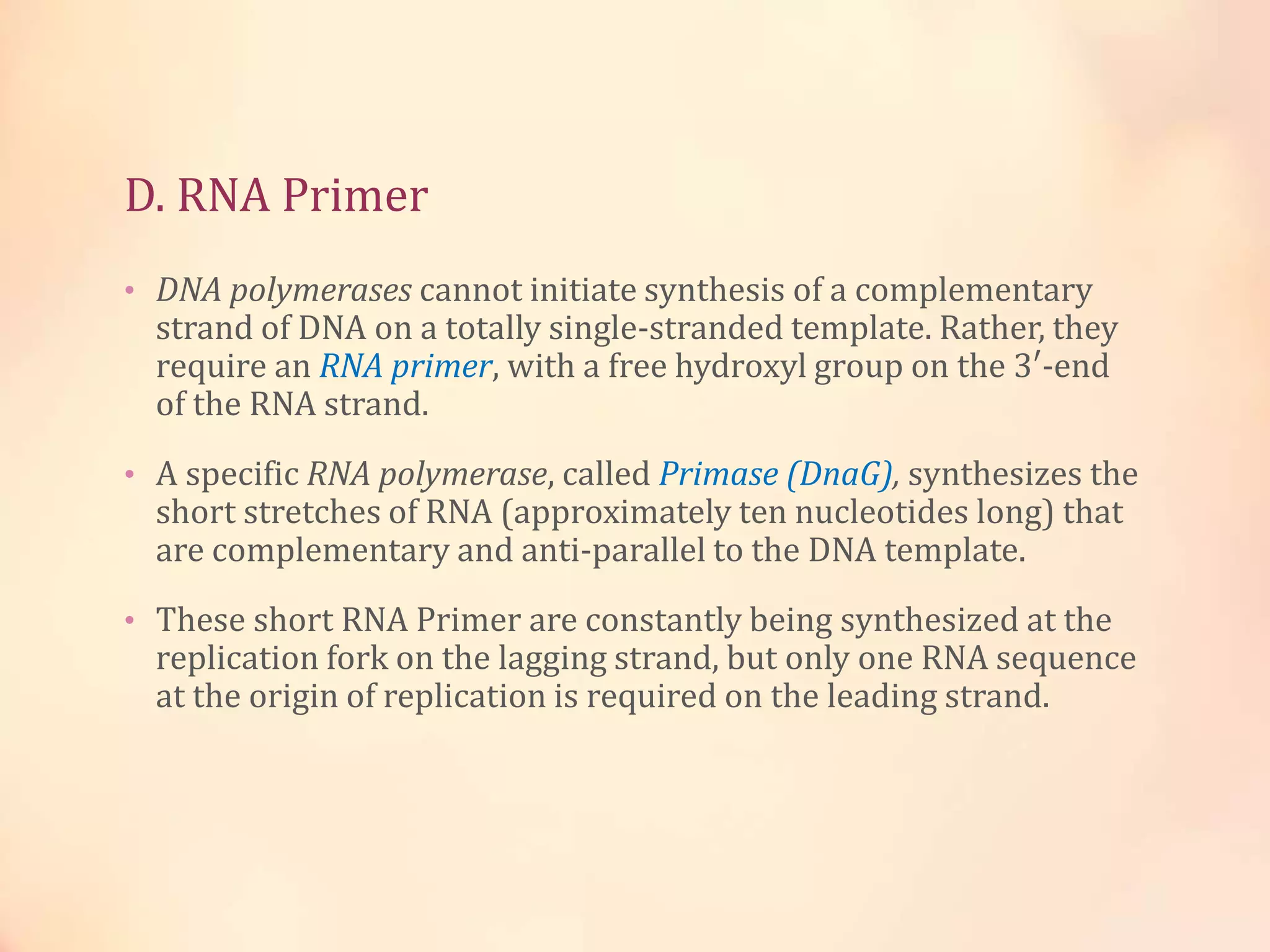 DNA replication and repair | PPTX
