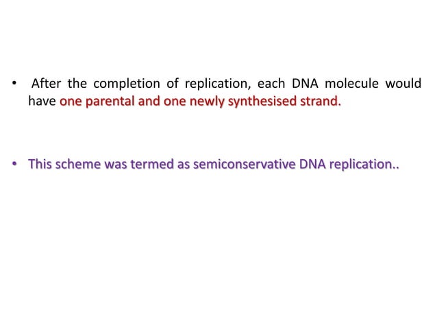 DNA replication and transcription unit | PPTX