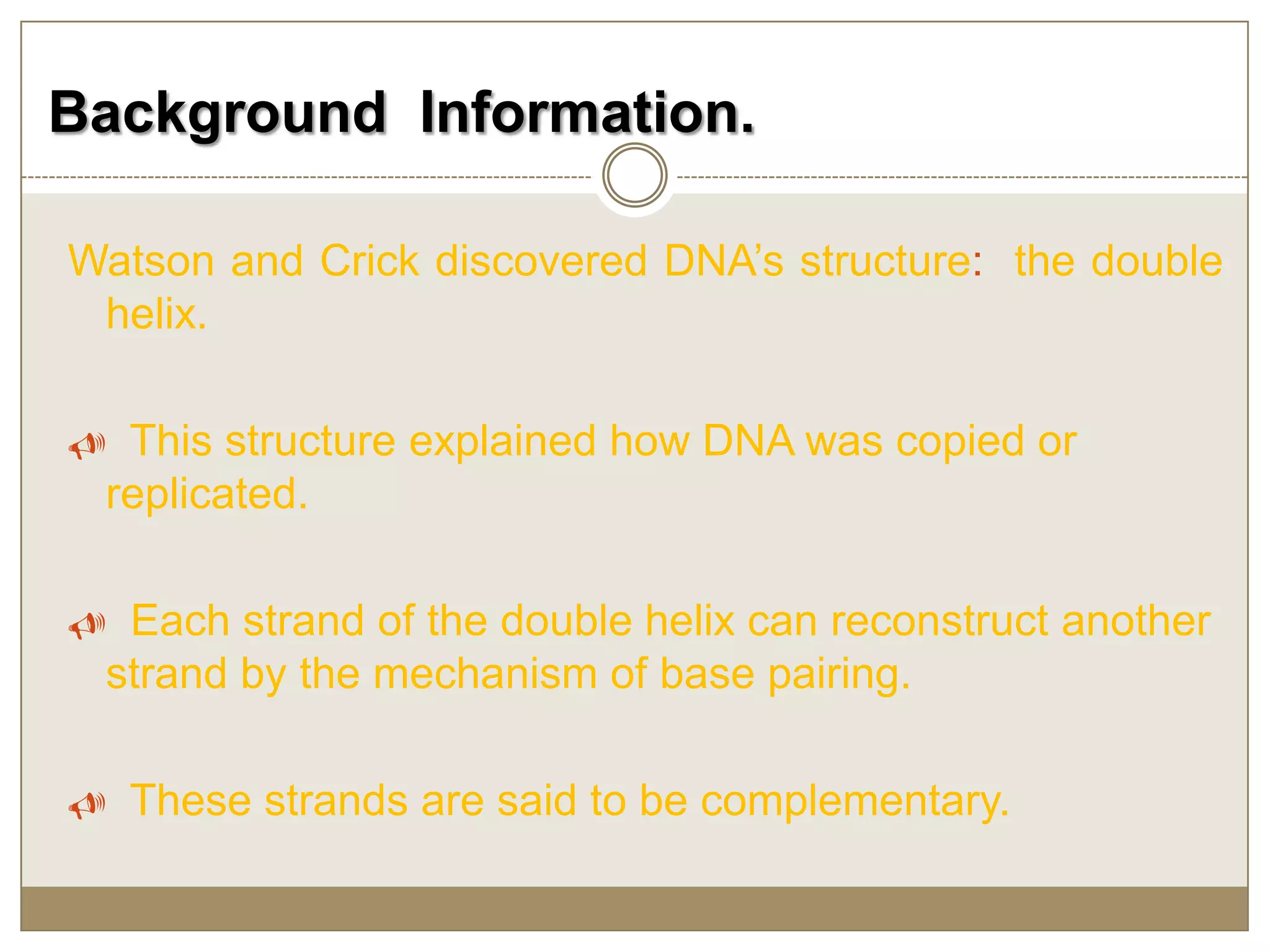 Dna replication bio ii | PPTX