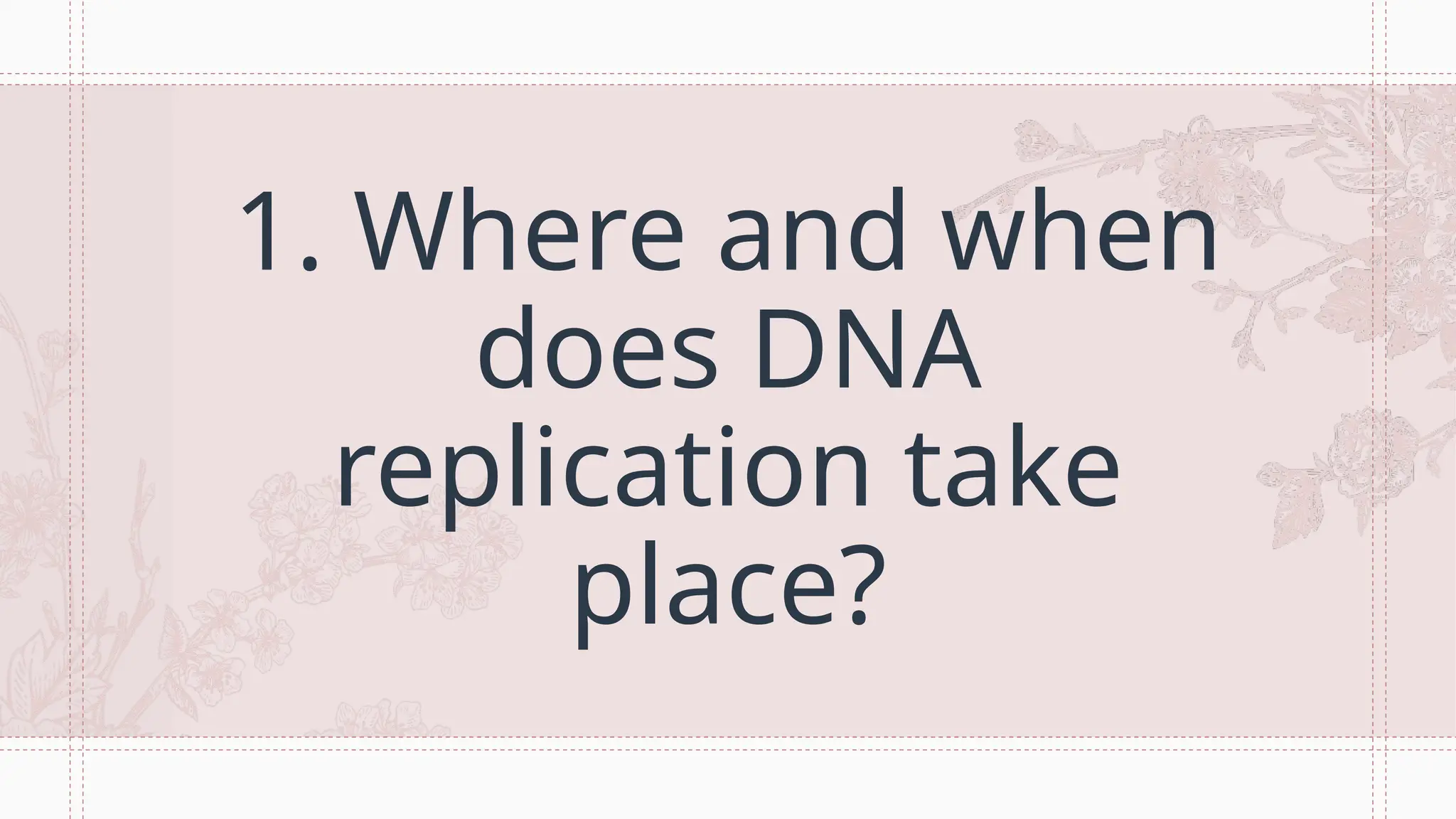 DNA REPLICATION_guide questions from the video.pptx