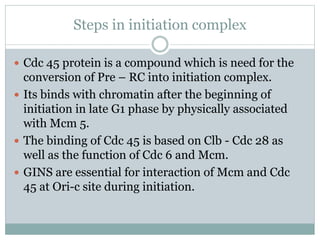 Dna replication in eukaryotes | PPTX