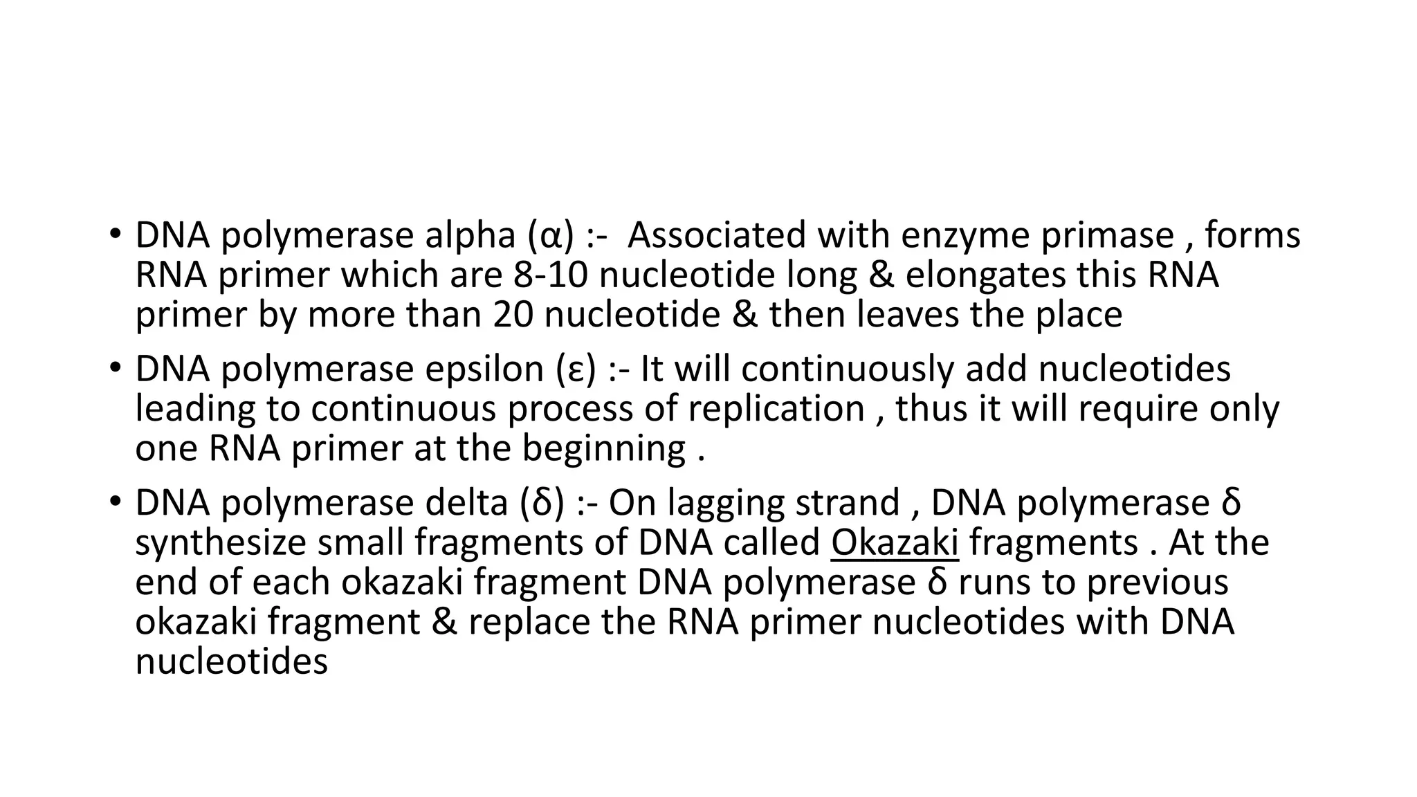 Dna replication in eukaryotes | PPTX