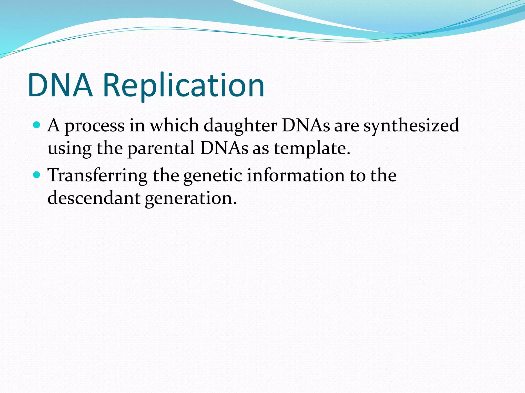 Dna replication in prokaryotes | PPTX