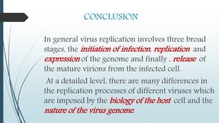 Dna replication in virus ppt | PPTX