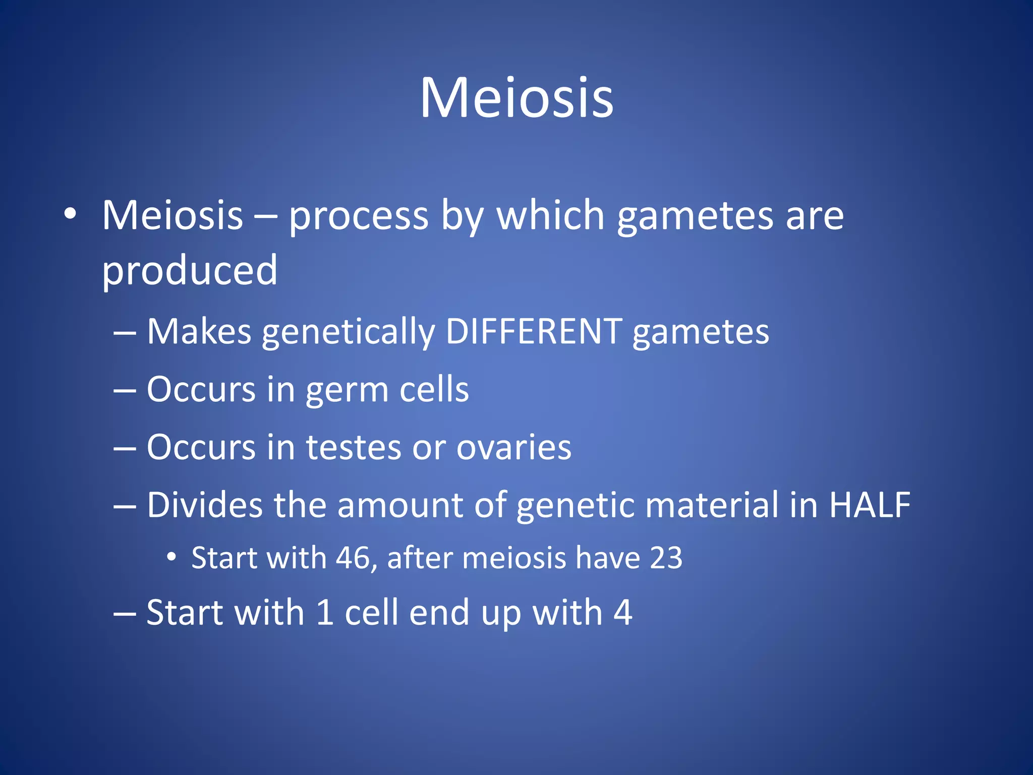 Dna replication, mitosis and the cell cycle | PPT