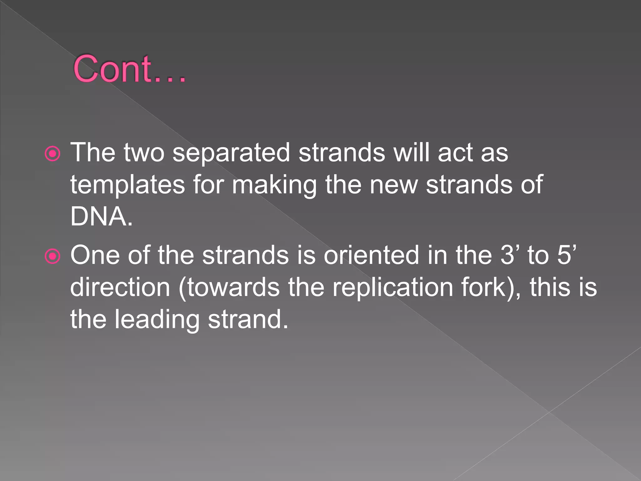Dna replication ppt | PPTX