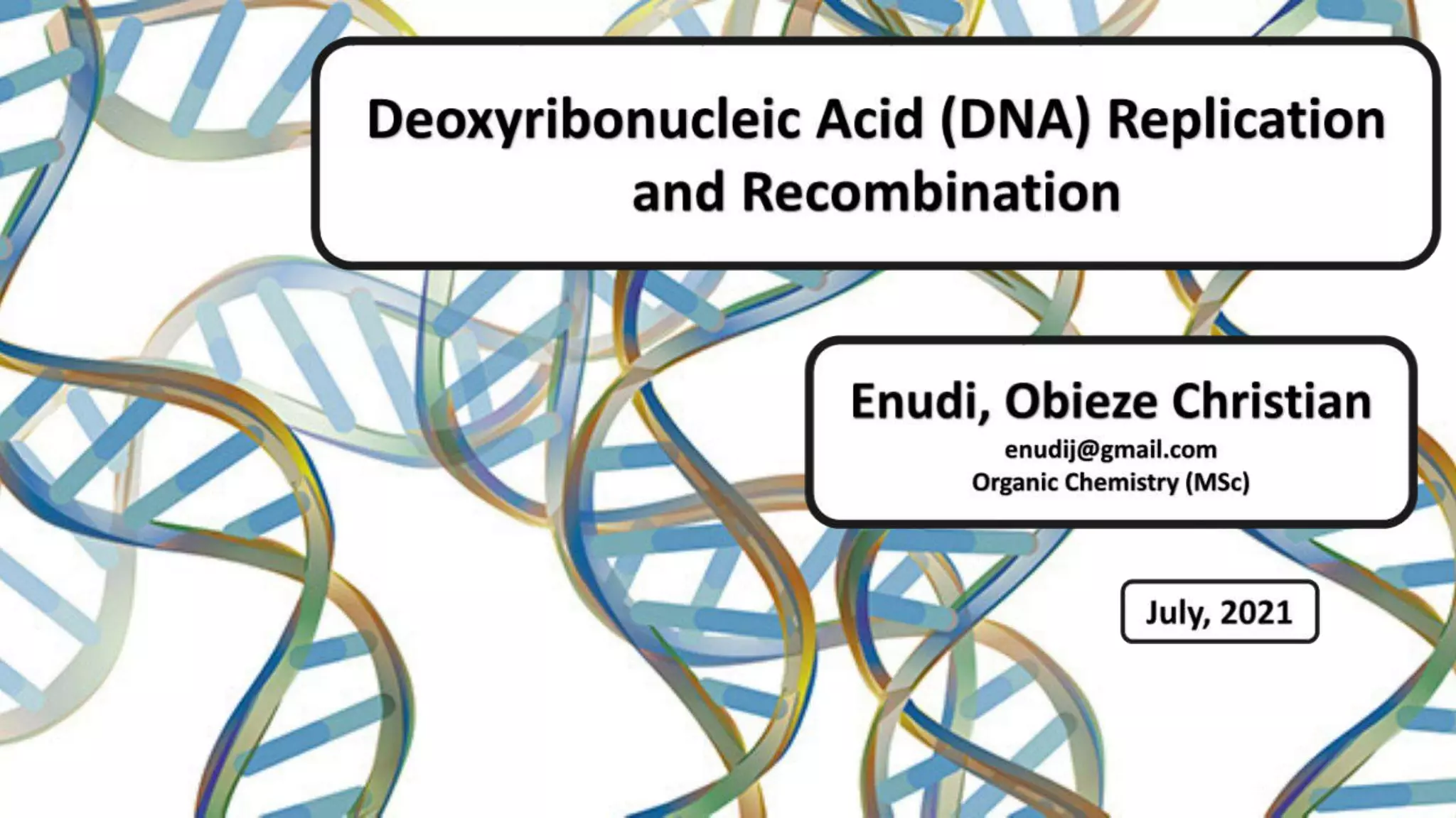 Dna replication recombination | PPTX