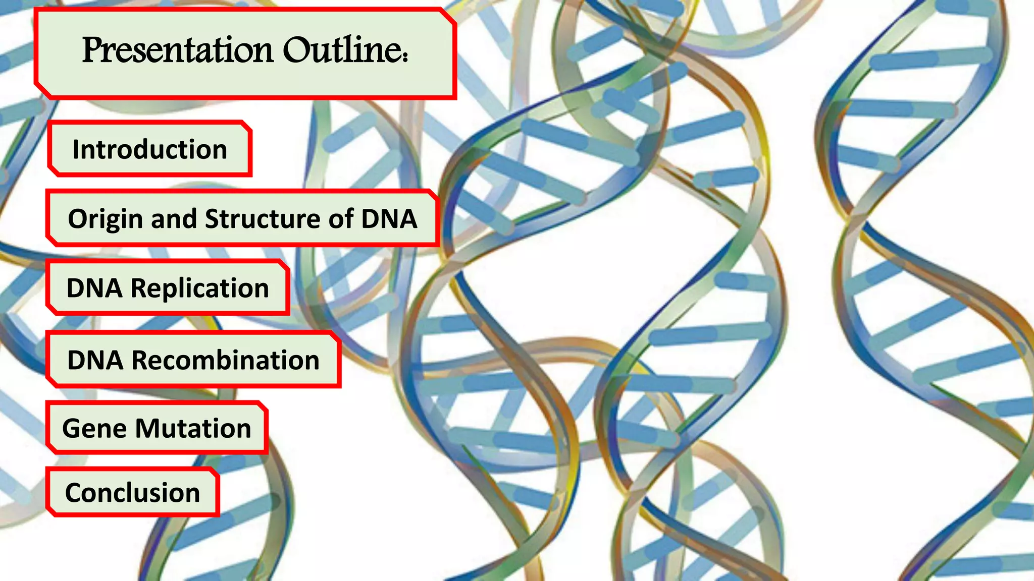Dna replication recombination | PPTX