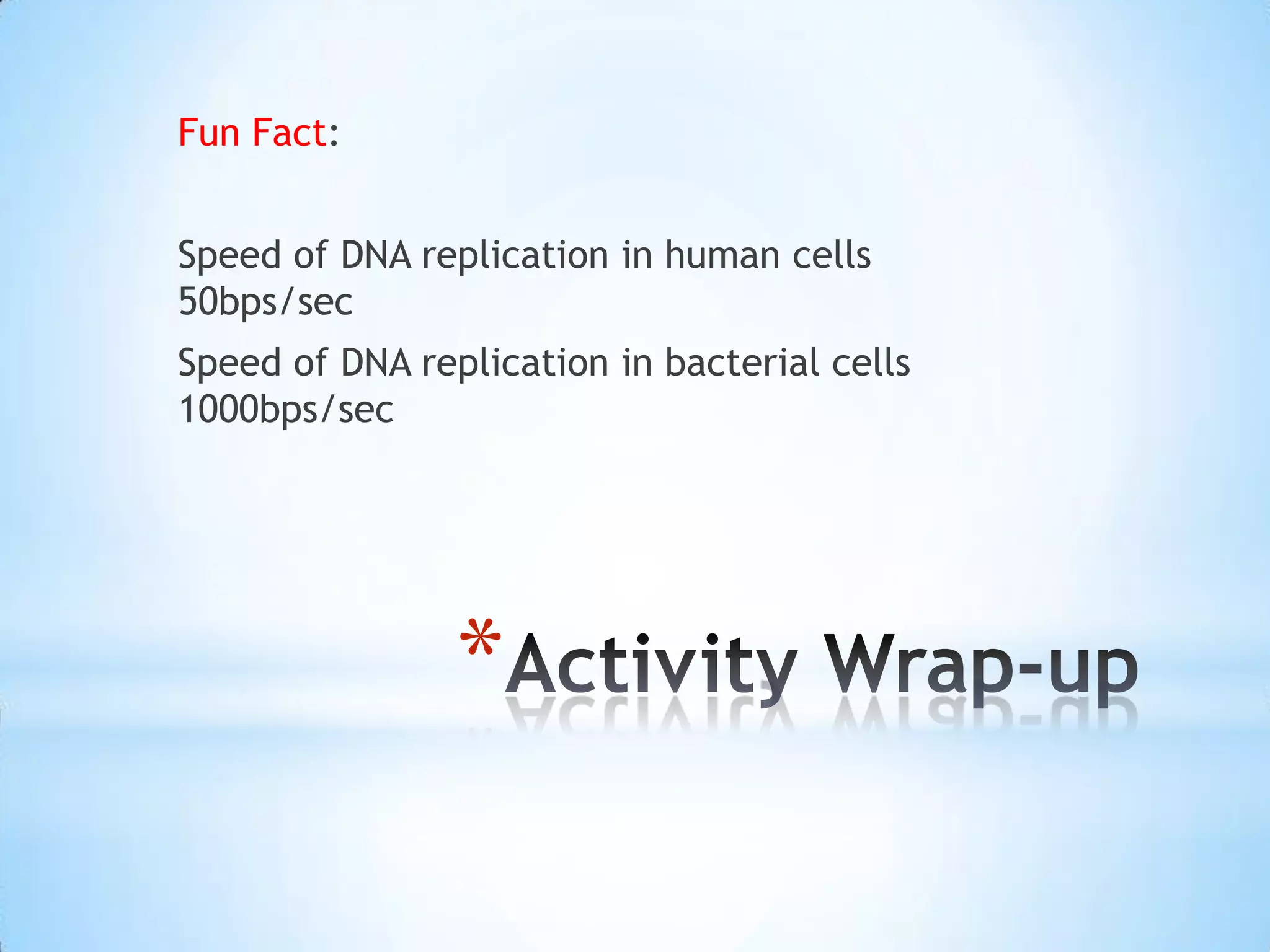 Dna replication slide | PPTX