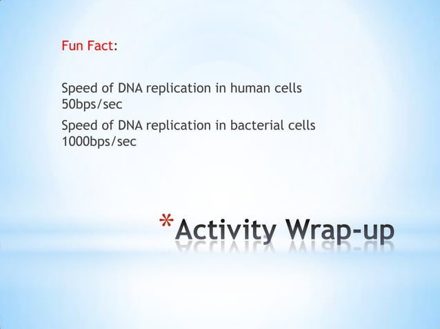 Dna Replication Slide | PPTX