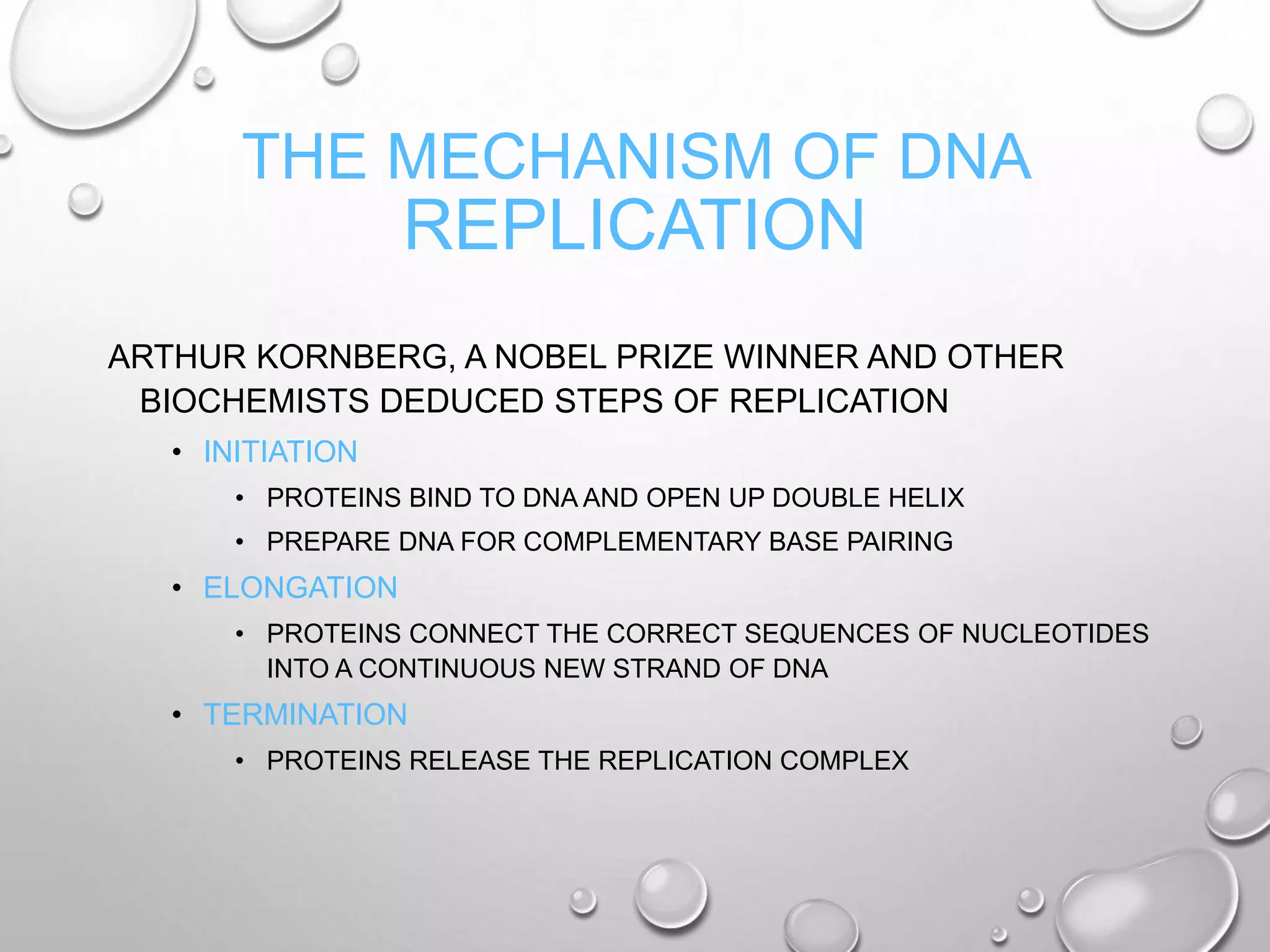 Dna replication short notes | PPTX