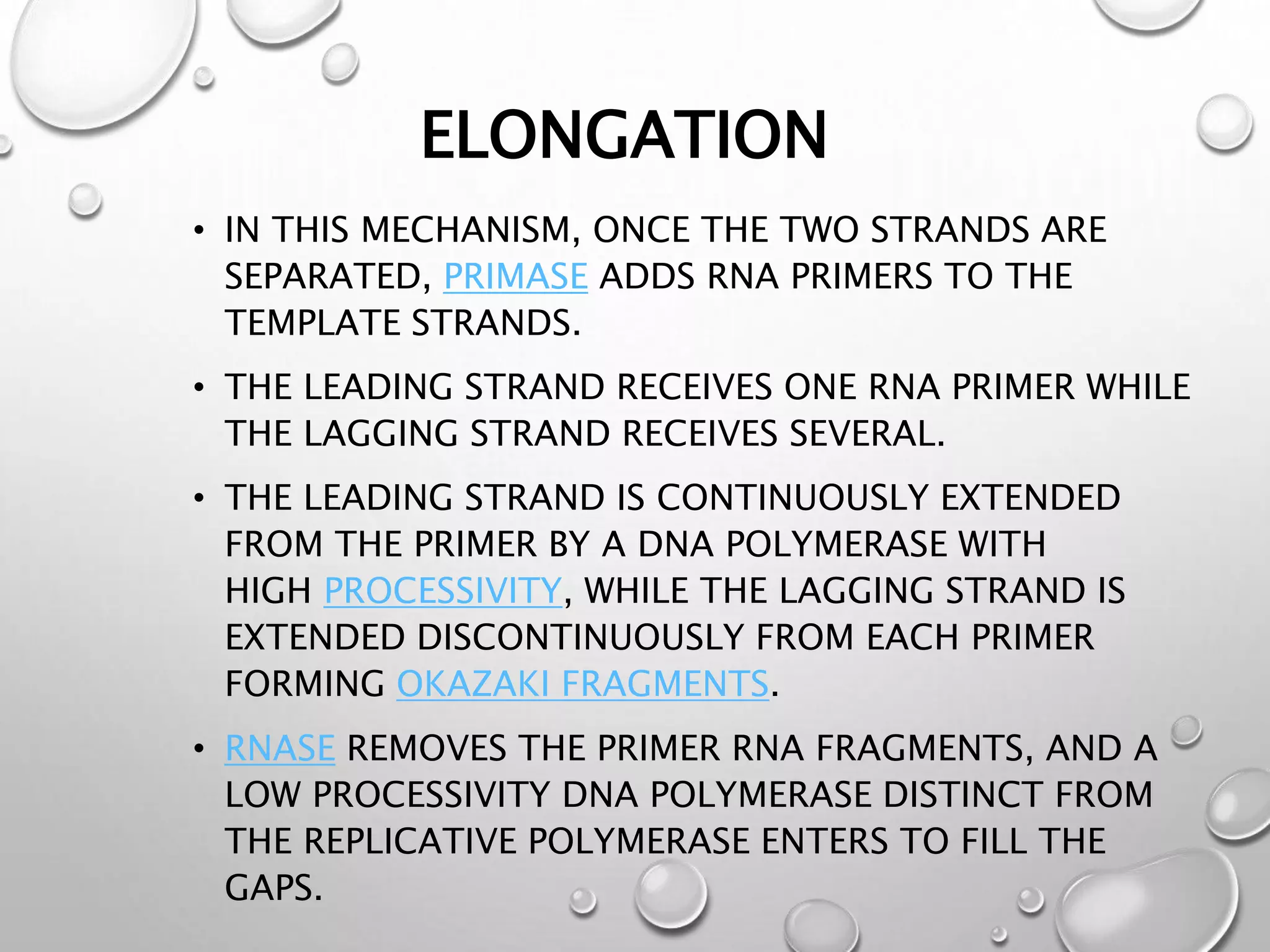 Dna replication short notes | PPTX
