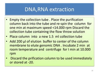 DNA & RNA extraction | PPT