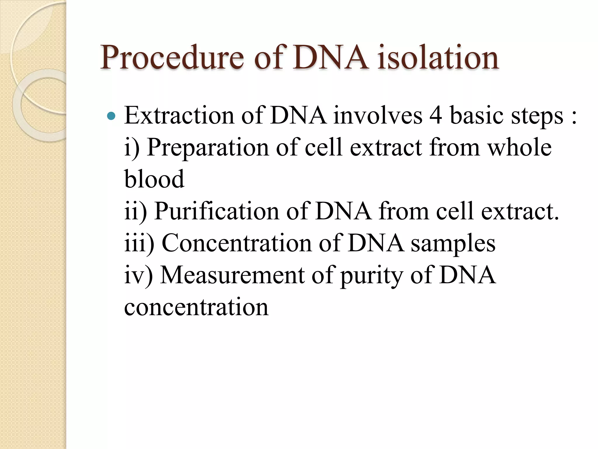 DNA & RNA isolation | PPTX