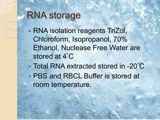 DNA & RNA isolation | PPTX