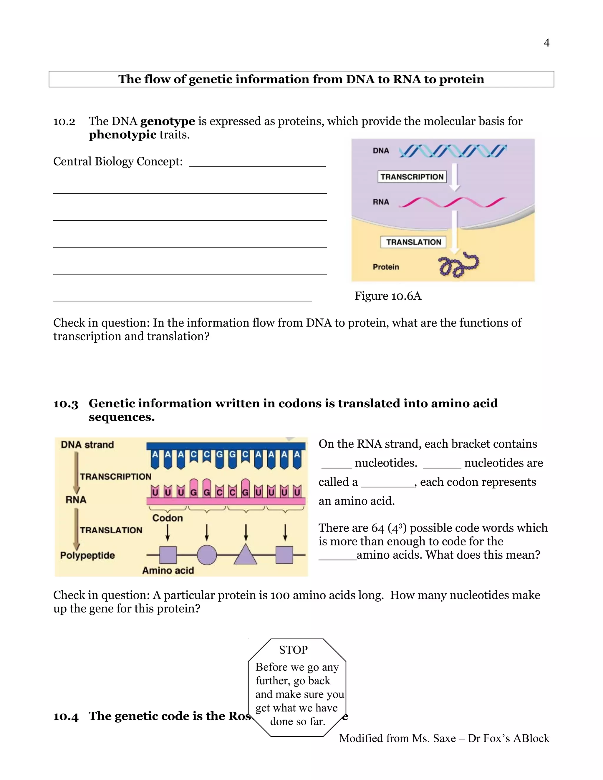Dna rtt packet comprehensive (1 3 to start) | DOC