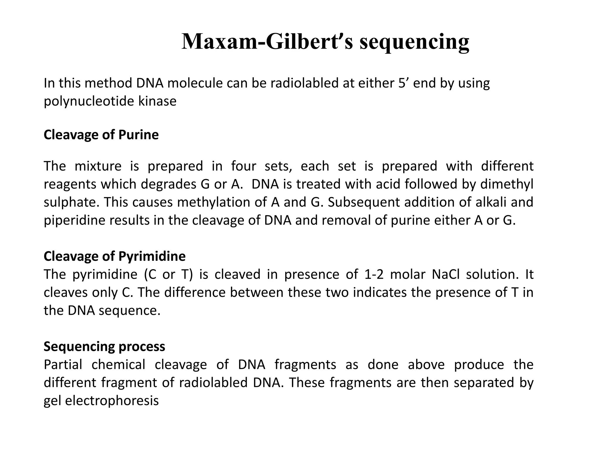 DNA sequencing | PPTX