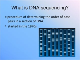 Dna sequencing | PPT