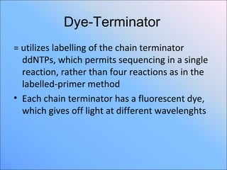 Dna sequencing | PPT