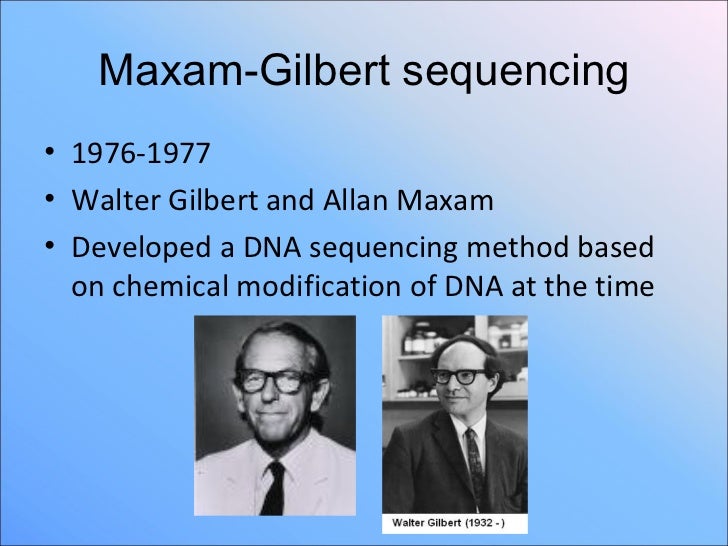 Dna sequencing