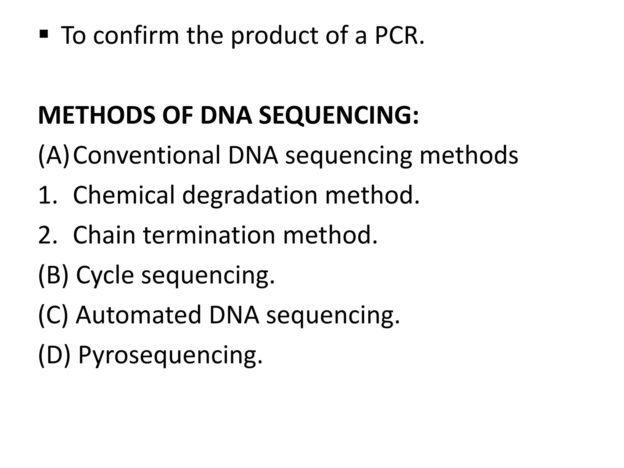 Dna sequencing | PPTX