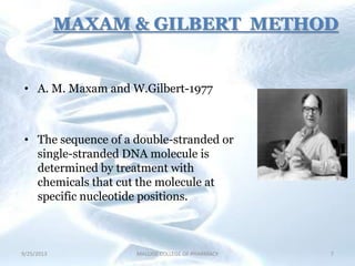 Dna sequencing | PPTX