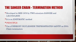 DNA sequencing | PPTX