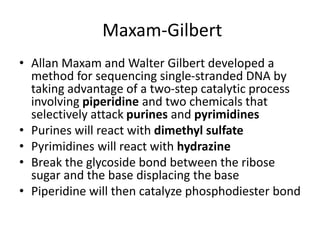 DNA Sequencing | PPTX