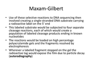 DNA Sequencing | PPTX
