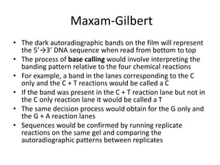 DNA Sequencing | PPTX