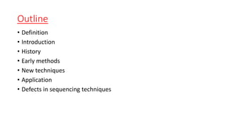 Dna sequencing | PPT