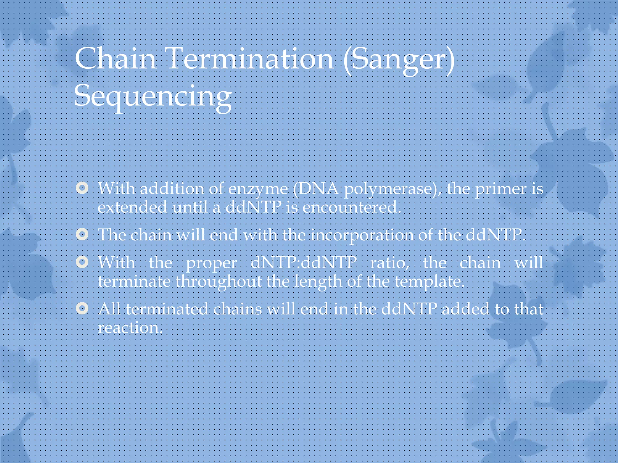Dna sequencing AND ANALYSIS | PPT