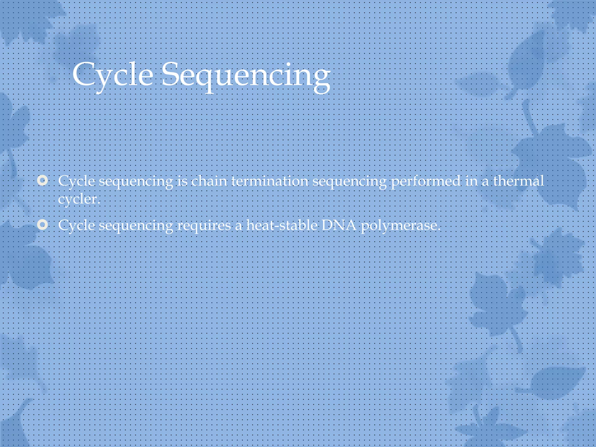 Dna sequencing AND ANALYSIS | PPT
