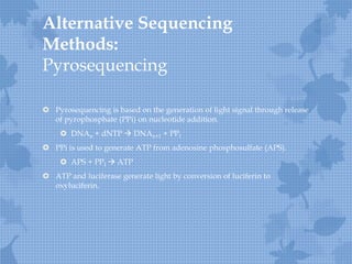 Dna sequencing AND ANALYSIS | PPT