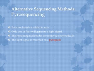 Dna sequencing AND ANALYSIS | PPT