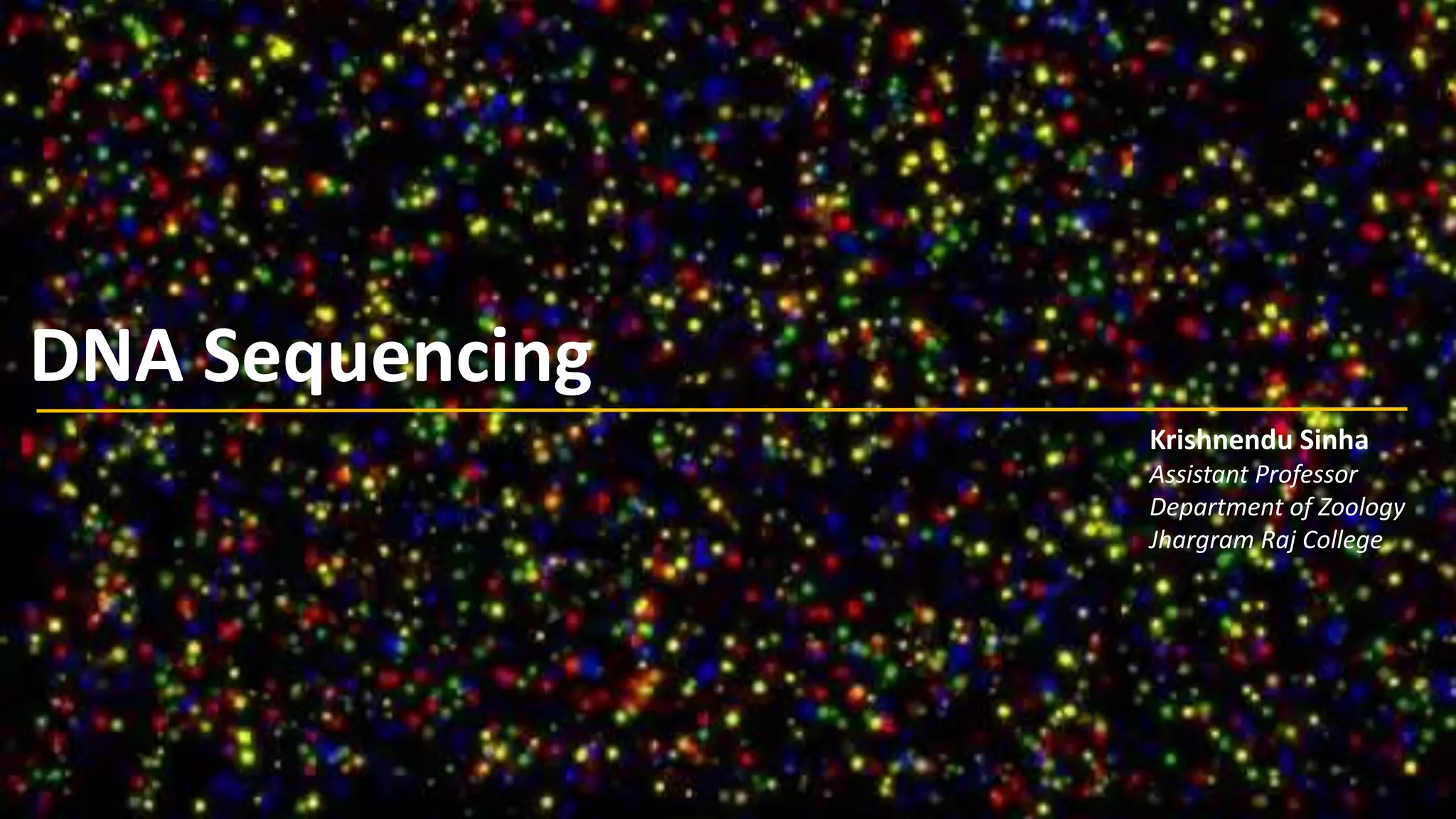 Dna sequencing | PPT