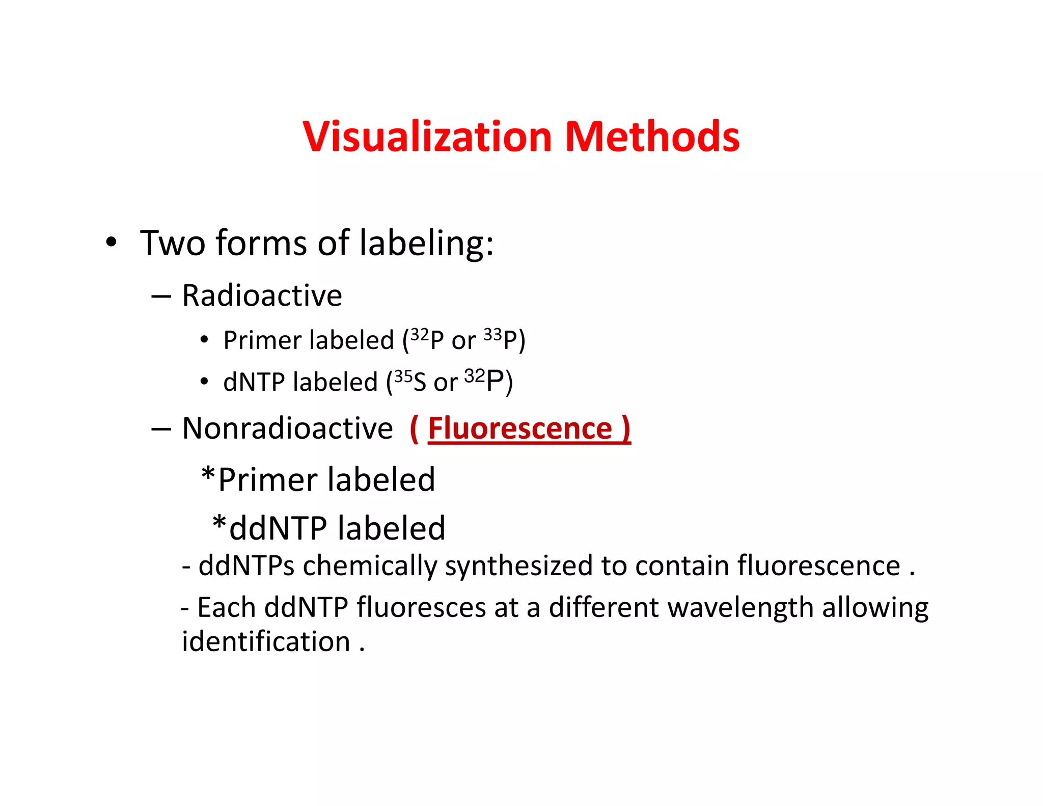 Dna sequencing | PDF