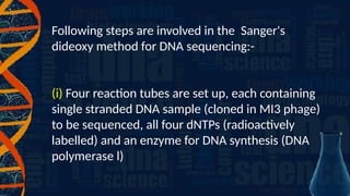 DNA SEQUENCING#GK.pptx introduction to sequencing | PPT