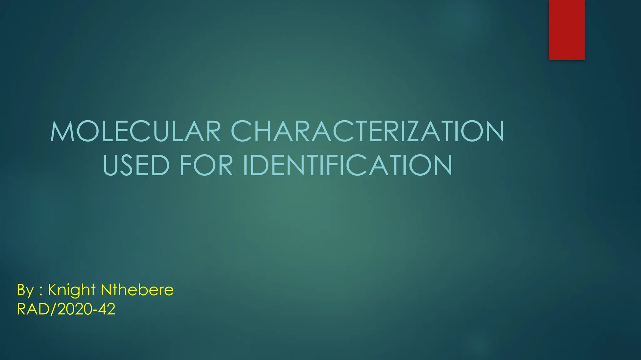 Dna sequencing in classification _microb | PPT