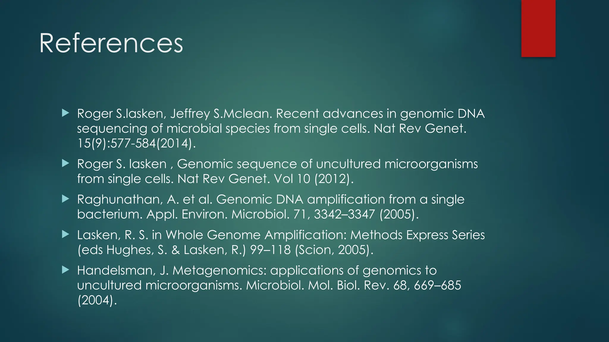 Dna sequencing in classification _microb | PPT