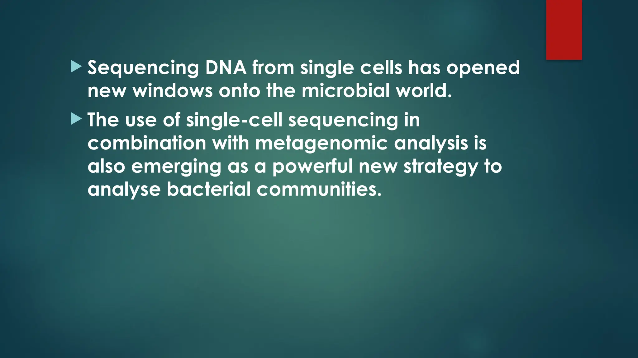 Dna sequencing in classification _microb | PPT