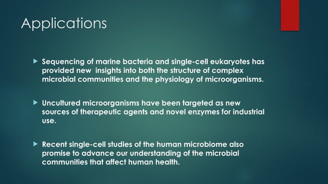 Dna sequencing in classification _microb | PPT