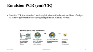 Dna sequencing methods | PPTX