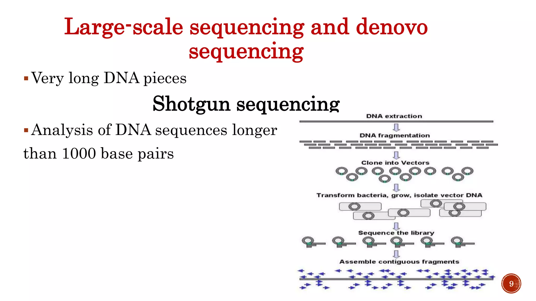 DNA sequencing methods | PPTX