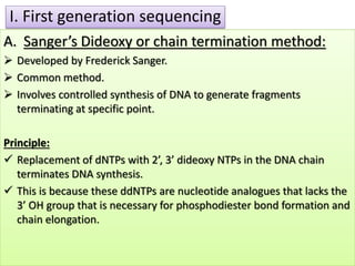 Dna sequencing ppt | PPTX