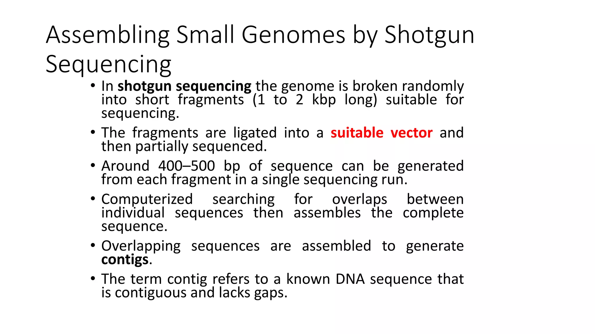 Dna sequencing techniques | PPTX
